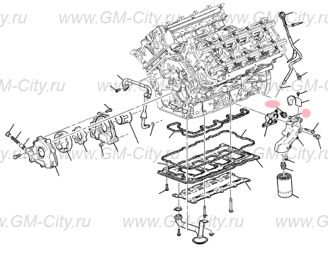Датчик давления масла двигателя купить для Cadillac SRX І - 12567911