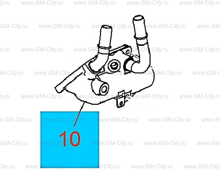 Корпус термостата охлаждения двигателя купить для Chevrolet Malibu ...