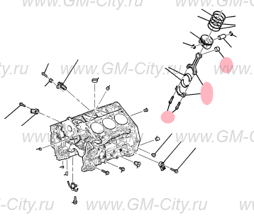 Шатун в сборе купить для Cadillac SRX ІІ - 12609597