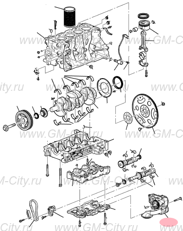 Масляный насос купить для Cadillac ATS - 12627211