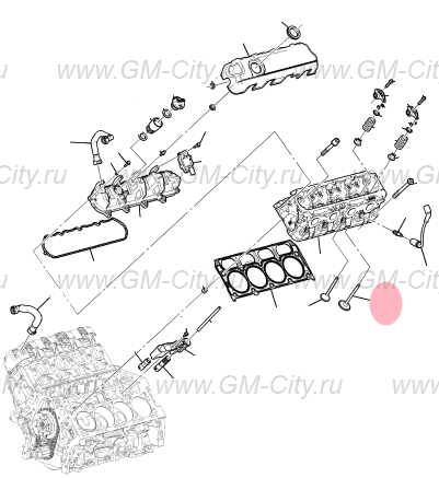 Двигатель для Cadillac Escalade IV (Кадиллак Эскалейд 4)