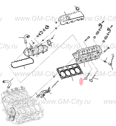Двигатель для Cadillac Escalade IV (Кадиллак Эскалейд 4)