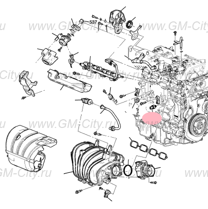 Датчик давления масла купить для Cadillac ATS - 12630433