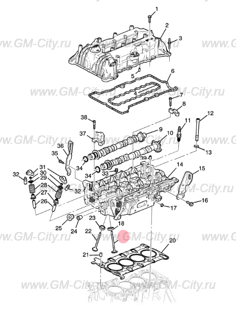 Клапан впускной 1.5 купить для Chevrolet Volt II - 12636317
