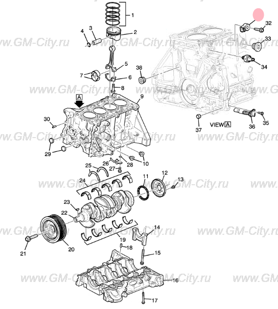 Датчик детонации купить для Chevrolet Volt II - 12636736