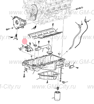 Датчик уровня масла купить для Cadillac Escalade IV - 12639127