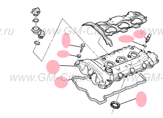 Крышка левой головки блока цилиндров купить для Cadillac CTS ІІ - 12647772