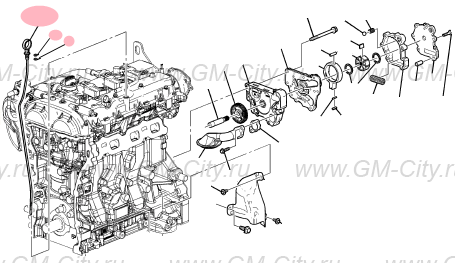 Масломер купить для Cadillac CTS ІІІ - 12654077