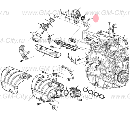 Прокладка вакуумного насоса купить для Cadillac ATS - 12654112