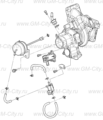 Турбокомпрессор купить для Cadillac CTS ІІІ - 12658628