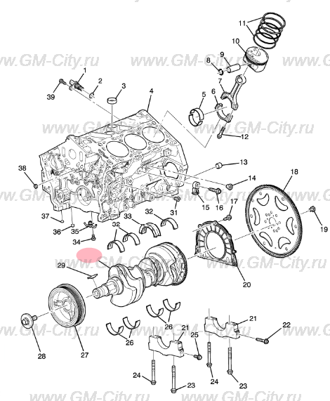 Двигатель для Chevrolet Traverse II (Шевроле Траверс 2)