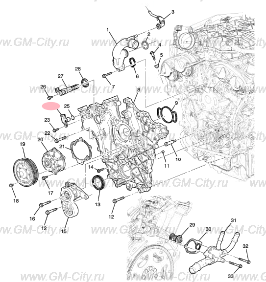 Двигатель для Chevrolet Traverse II (Шевроле Траверс 2)
