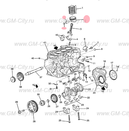 Двигатель для Chevrolet TrailBlazer III (Шевроле Треилблейзер 3)