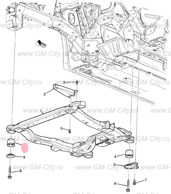 Подвеска для Chevrolet Volt I (Шевроле Вольт 1)