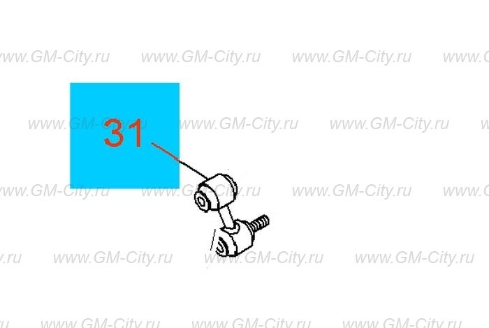 Звено заднего вала стабилизатора купить для Chevrolet Malibu - 13281792