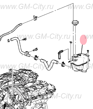 Система охлаждения для Cadillac CTS ІІ (Кадиллак ЦТС 2)