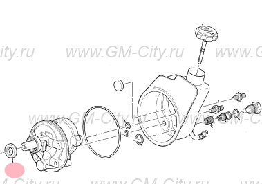 Прокладка насоса ГУР купить для Cadillac Escalade ІІІ - 15277770