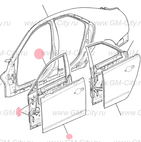 Кузовные запчасти для Cadillac CTS ІІ (Кадиллак ЦТС 2)