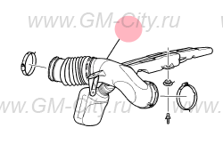 Воздуховод воздушного фильтра купить для Cadillac Escalade ІІІ - 15901934