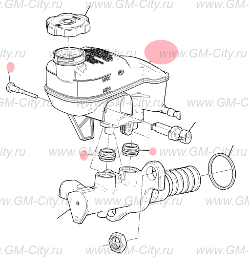 Тормозная система для Cadillac SRX ІІ (Кадиллак СРХ 2)