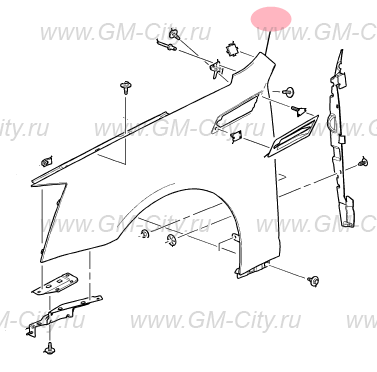 Кузовные запчасти для Cadillac CTS ІІ (Кадиллак ЦТС 2)