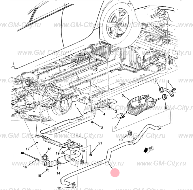 Выпускная система для Chevrolet Volt I (Шевроле Вольт 1)