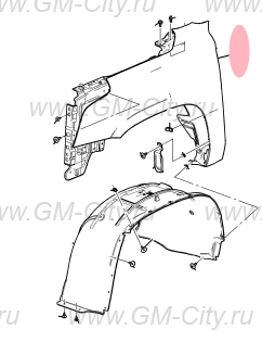 Кузовные запчасти для Cadillac Escalade IV (Кадиллак Эскалейд 4)