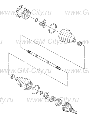 Сцепление, трансмиссия, КПП для Cadillac Escalade ІІІ (Кадиллак Эскалейд 3)