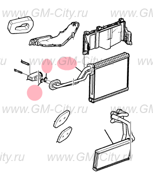 Кондиционер - отопление для Cadillac CTS ІІІ (Кадиллак ЦТС 3)