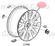 Диски, колпаки, датчик давления для Cadillac CTS ІІ (Кадиллак ЦТС 2)