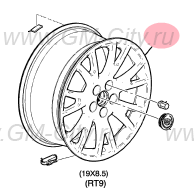Диски, колпаки, датчик давления для Cadillac CTS ІІ (Кадиллак ЦТС 2)