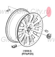 Диск алюминиевый купить для Cadillac CTS ІІ - 22820068
