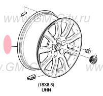 Диски, колпаки, датчик давления для Cadillac CTS ІІ (Кадиллак ЦТС 2)