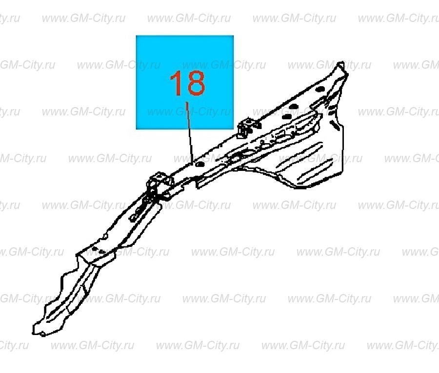 Кузовные запчасти для Chevrolet Malibu (Шевроле Малибу)