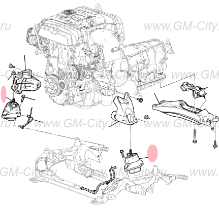 Двигатель для Cadillac CTS ІІІ (Кадиллак ЦТС 3)