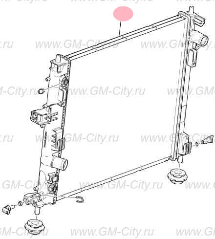 Система охлаждения для Cadillac ATS (Кадиллак АТС)