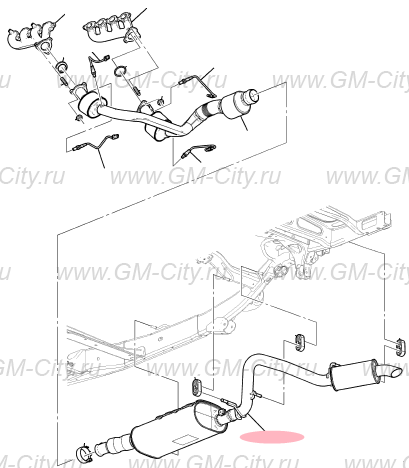 Выпускная система для Cadillac Escalade IV (Кадиллак Эскалейд 4)