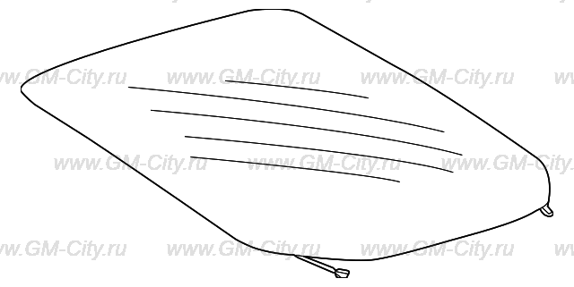 Стекло заднее купить для Chevrolet Volt II - 23234470