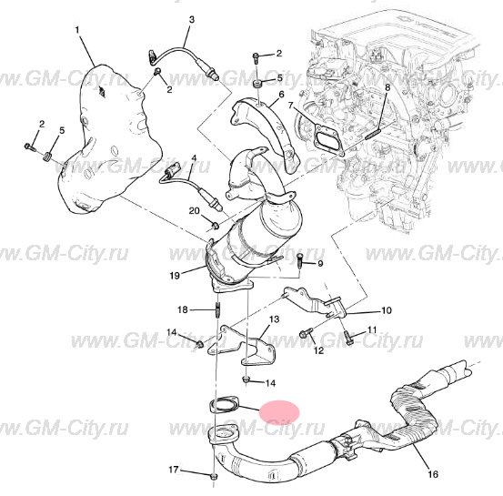 Выпускная система для Chevrolet Volt II (Шевроле Вольт 2)