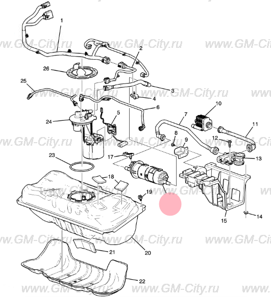 Адсорбер купить для Chevrolet Volt II - 23304687