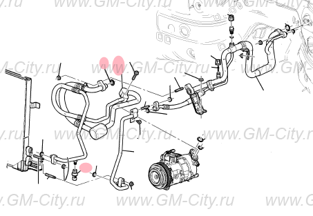 Кондиционер - отопление для Cadillac CTS ІІІ (Кадиллак ЦТС 3)