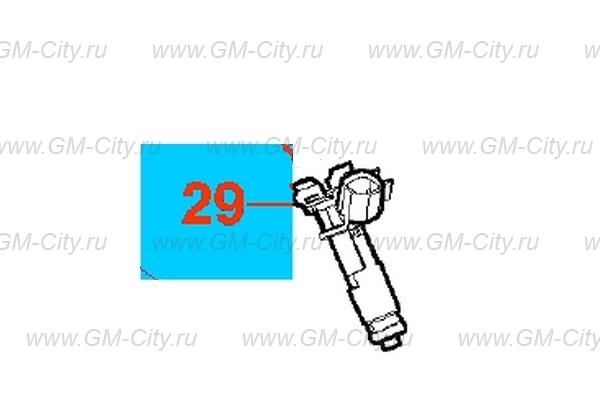 Форсунка многоточечного впрыска купить для Chevrolet Cobalt - 25181804