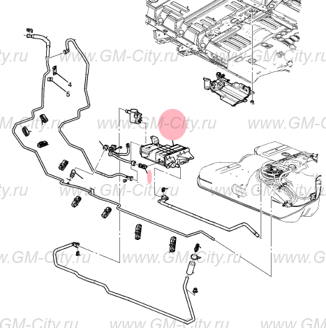 Абсорбер купить для Cadillac SRX ІІ - 25949888
