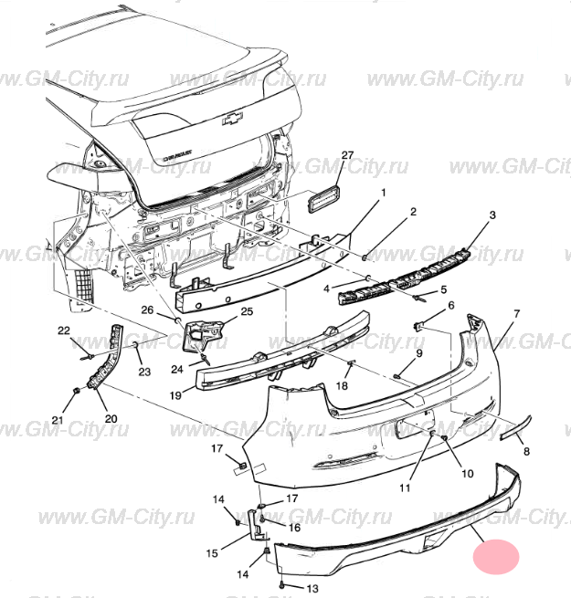 Кузовные запчасти для Chevrolet Volt I (Шевроле Вольт 1)