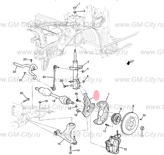 Подвеска для Chevrolet TrailBlazer III (Шевроле Треилблейзер 3)