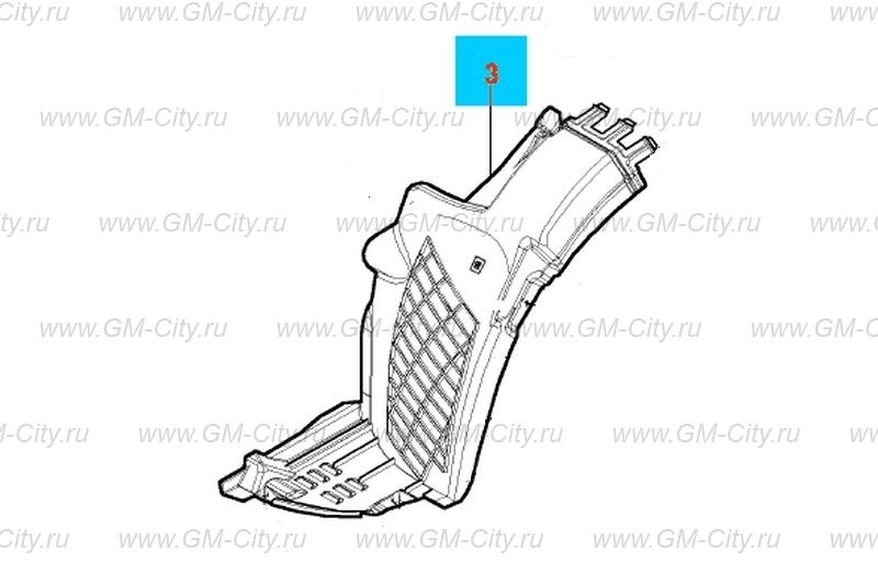 Кузовные запчасти для Chevrolet Cobalt (Шевроле Кобальт)