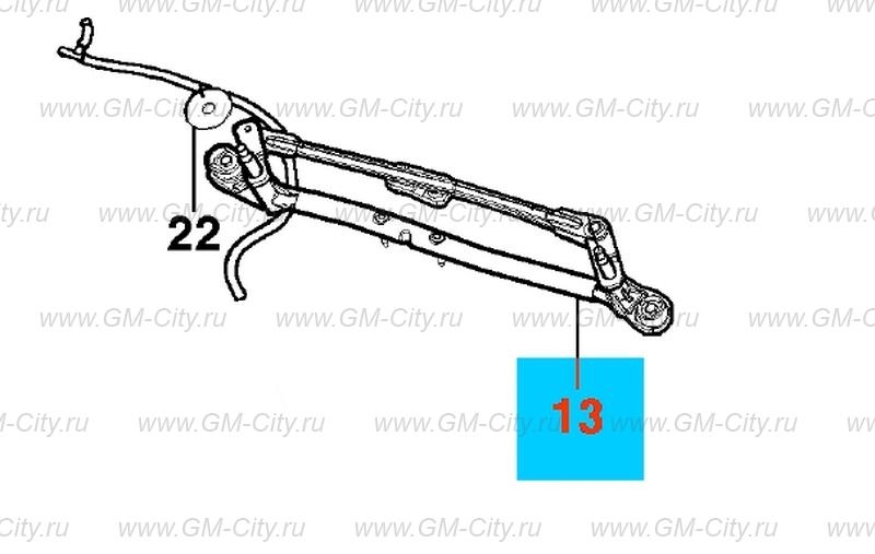 Щетки стеклоочистителя для Chevrolet Cobalt (Шевроле Кобальт)