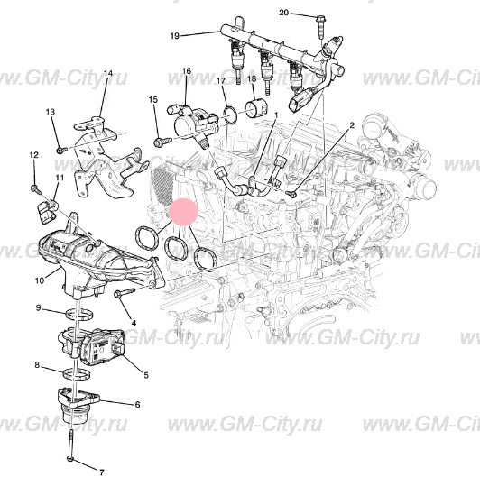 Двигатель для Chevrolet TrailBlazer III (Шевроле Треилблейзер 3)