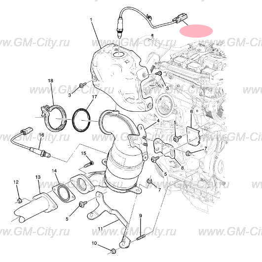 Выпускная система для Chevrolet TrailBlazer III (Шевроле Треилблейзер 3)