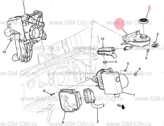 Тормозная система для Chevrolet TrailBlazer III (Шевроле Треилблейзер 3)
